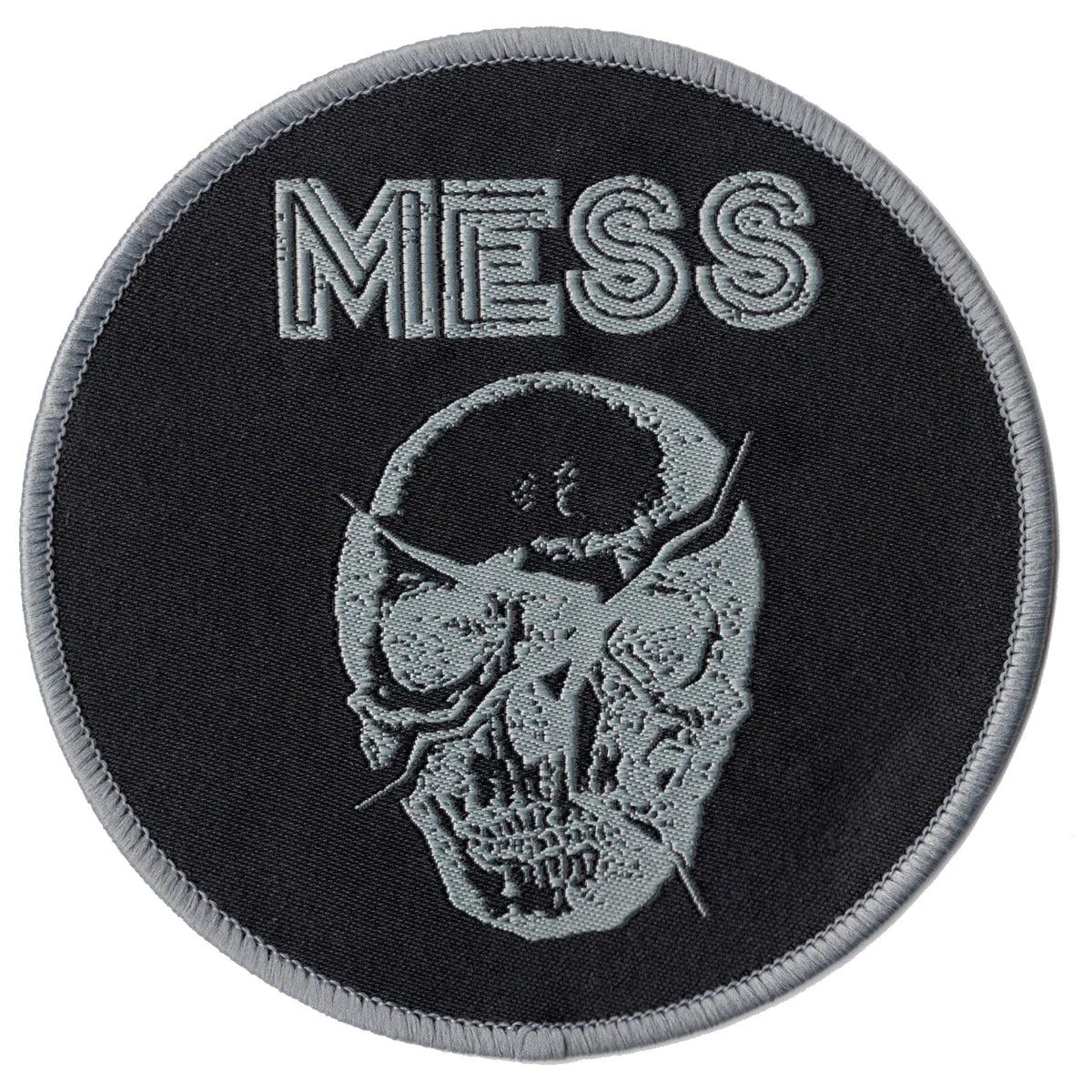 Mess Skull Logo Patch – DeadRockers