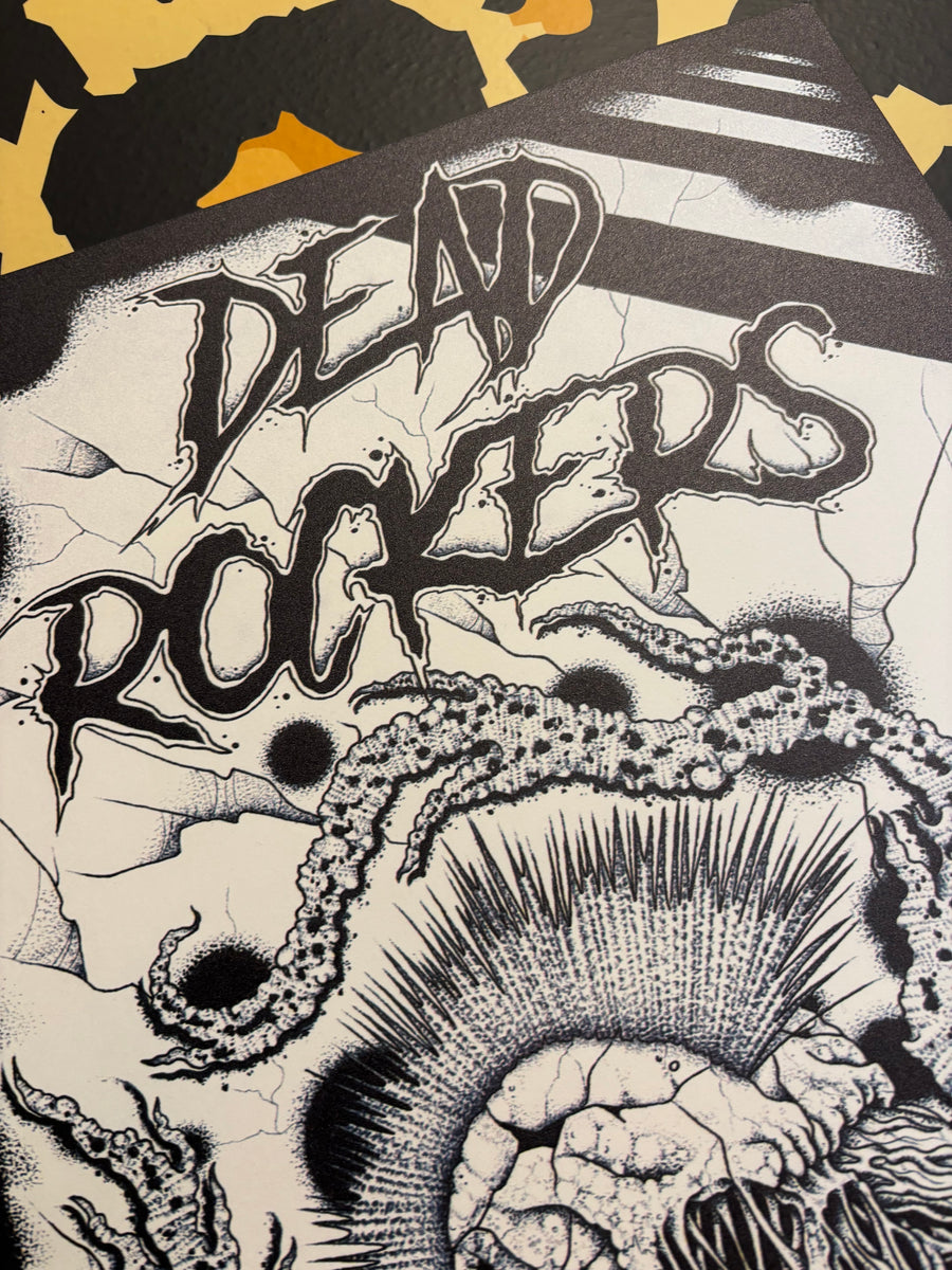 Dead Rockers Print (Artwork By James Holmes) – DeadRockers