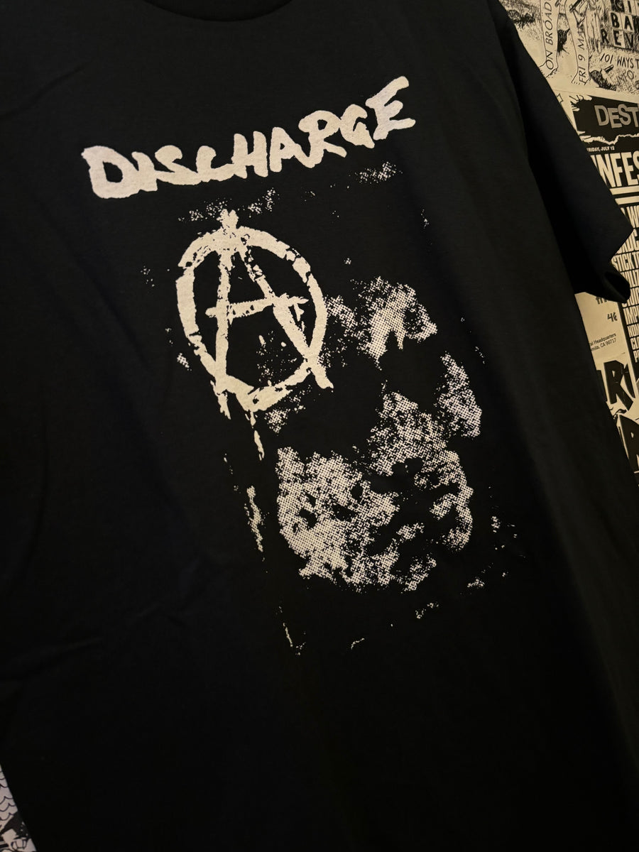 Discharge Face Artwork Shirt – DeadRockers