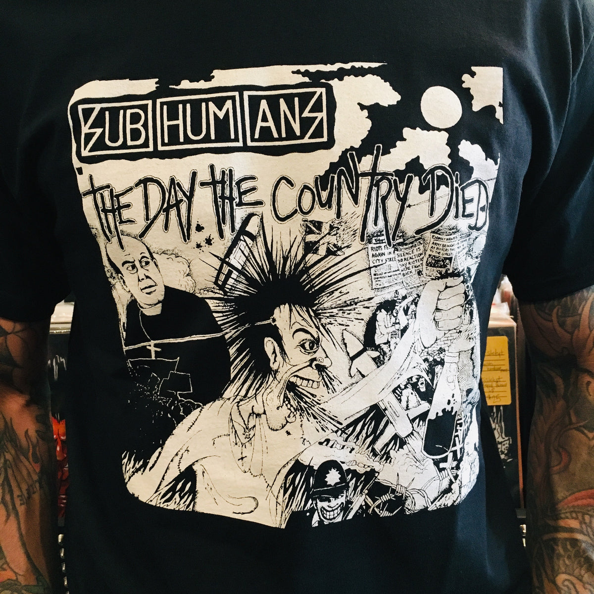 Subhumans Day the Country Died Shirt – DeadRockers