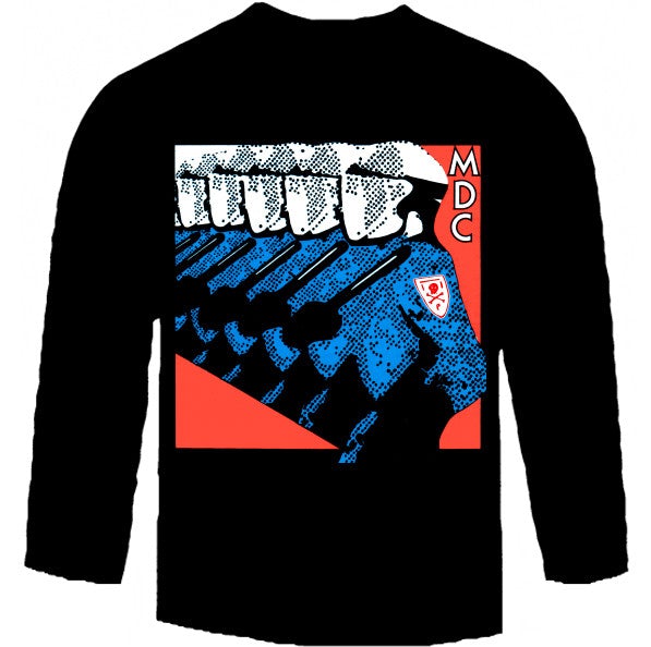 MDC Cops Logo Long Sleeve Shirt (Last One! Size Small!) – DeadRockers