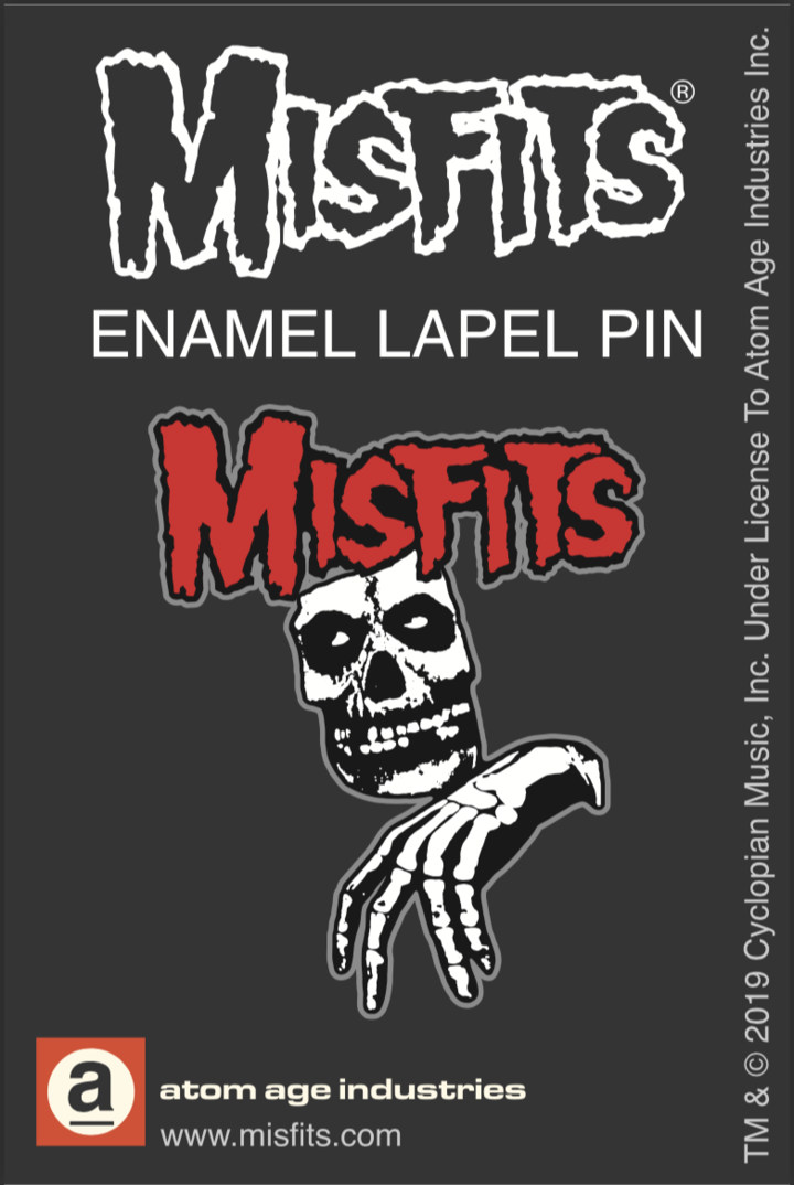 Misfits Evil Never Dies Enamel Pin – DeadRockers