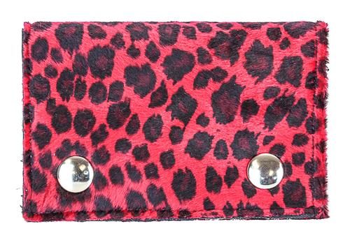 Fuzzy Animal Print Chain Wallet (Various Prints/Colors!) – DeadRockers