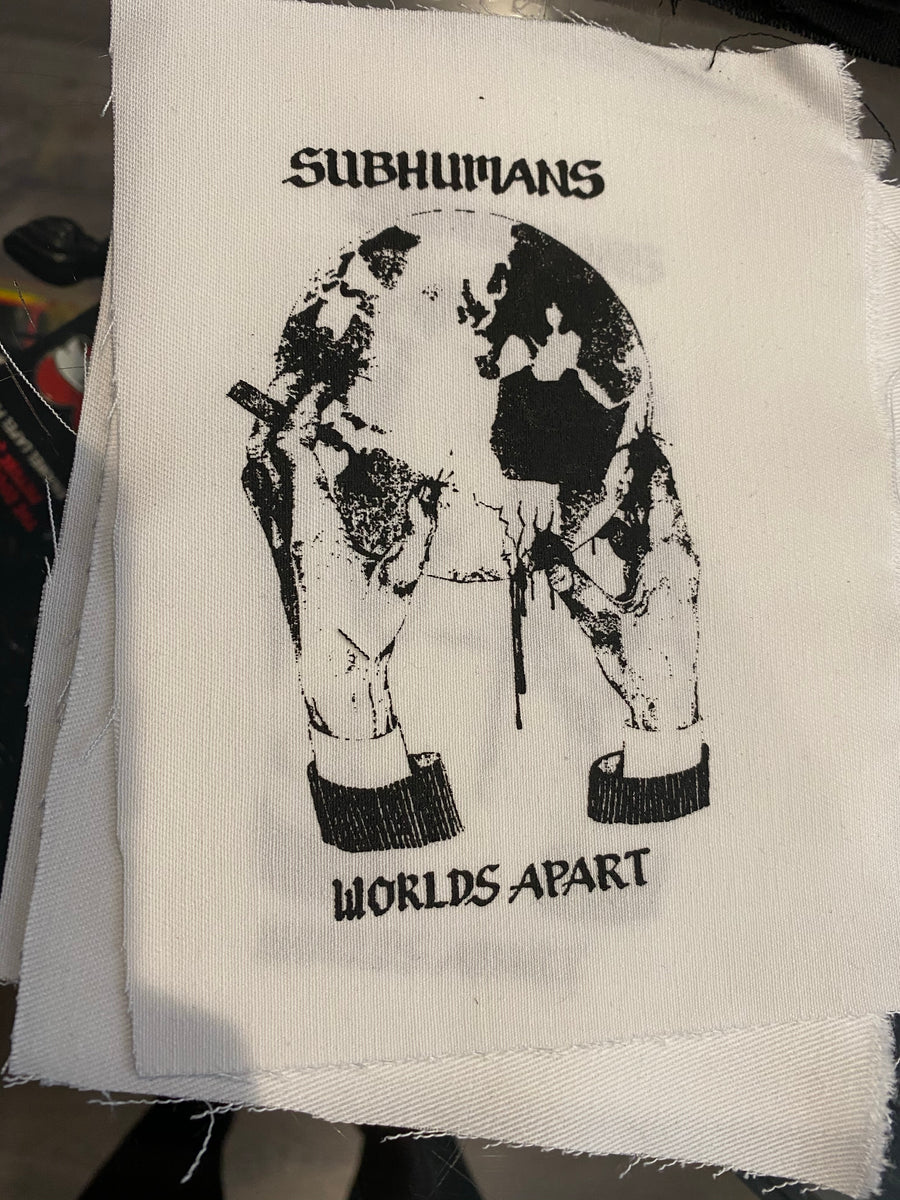 Subhumans Worlds Apart Patch – DeadRockers